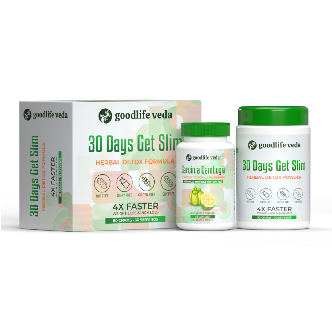 30 Days Get Slim Herbal Detox Kit: Advanced Weight Loss Supplement for ...